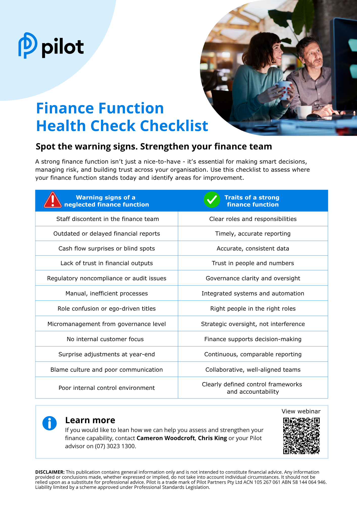 Cashflow, compliance and confidence: Why your finance function matters ...